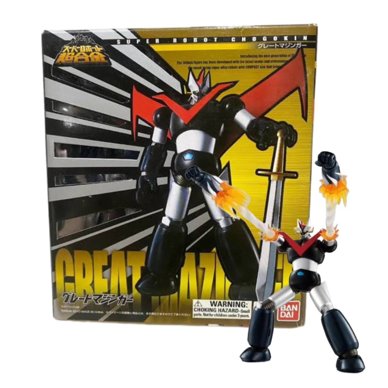 Super Robot Chogokin Mazinger Z Great Mazinger Bandai | Shopee Thailand