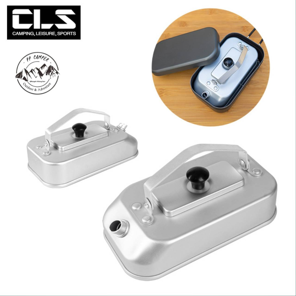 CLS กาต้มน้ำขนาดเล็ก กาต้มน้ำแค้มป็ปิ้งน้ำ้หนักเบาเป็นพิเศษ พกพาแบกเป้กลางแจ้ง เดินป่าปีนเขา การ ...