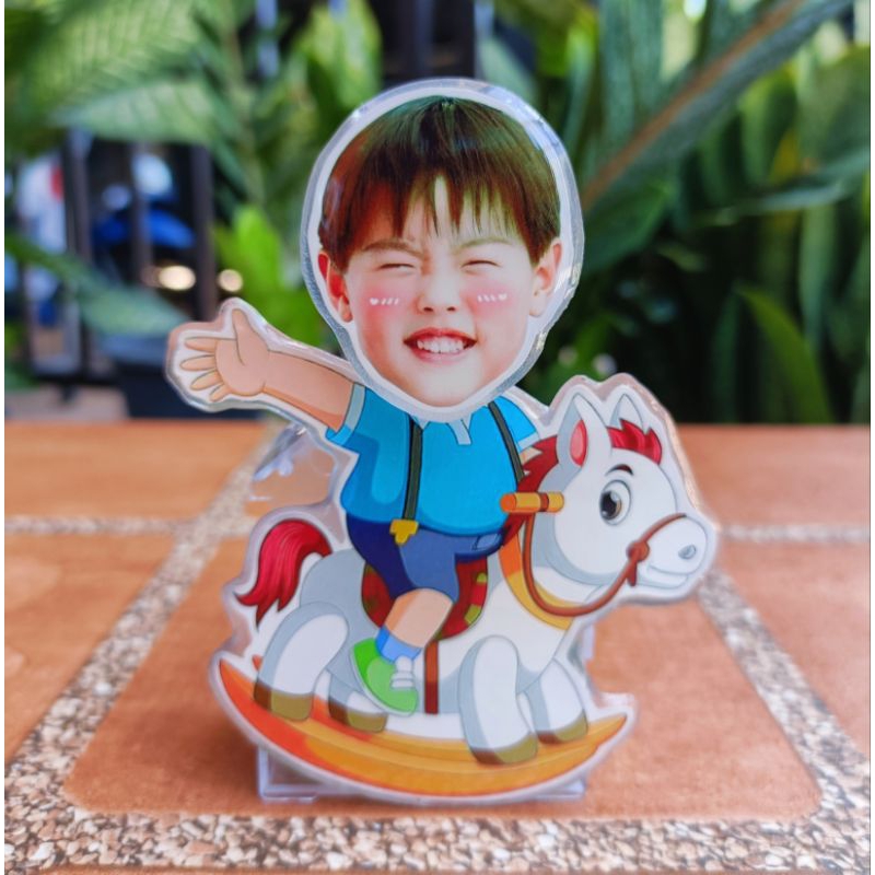 สแตนดี้อะคริลิคหัวดุ๊กดิ๊ก standy acrylic หัวดุ๊กดิ๊ก ป้ายสแตนดี้หัวดุ๊ ...