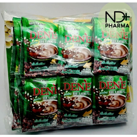 กาแฟดีแน่ ดีเน่ ดีท็อก แพ็ค 30 ซอง Coffee DENE Detoxs กาแฟปรุงสำเร็จผสม ...
