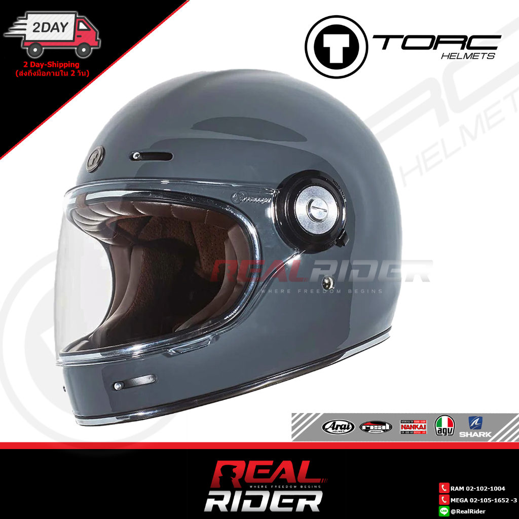 TORC T1 HELMET (หมวกเรโทร TORC รุ่น T1) | Shopee Thailand