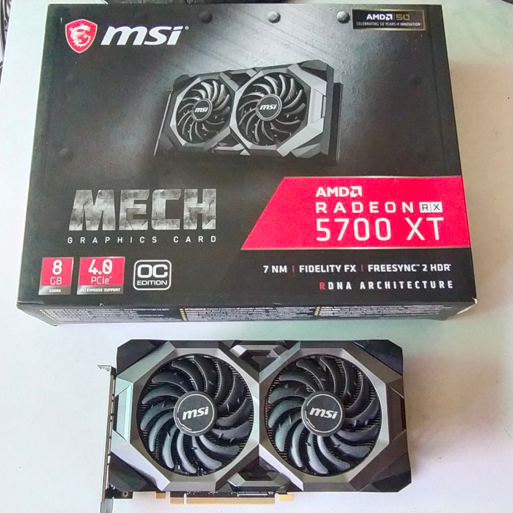 MSI RX 5700 XT MECH GDDR 6 | Shopee Thailand