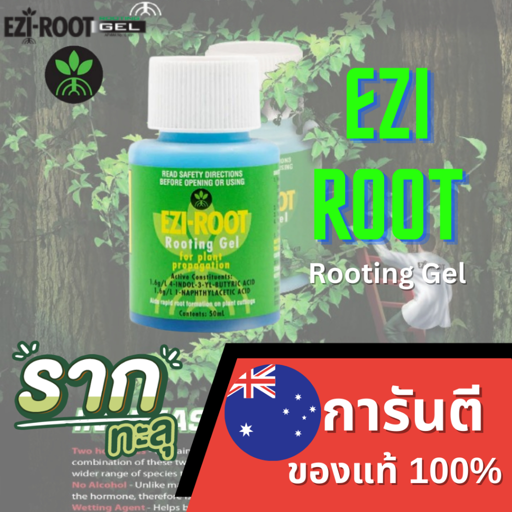 [พร้อมส่ง ขวดแท้] Ezi-Root Rooting Gel 50ml เจลเร่งราก น้ำยาเร่งราก เจล ...