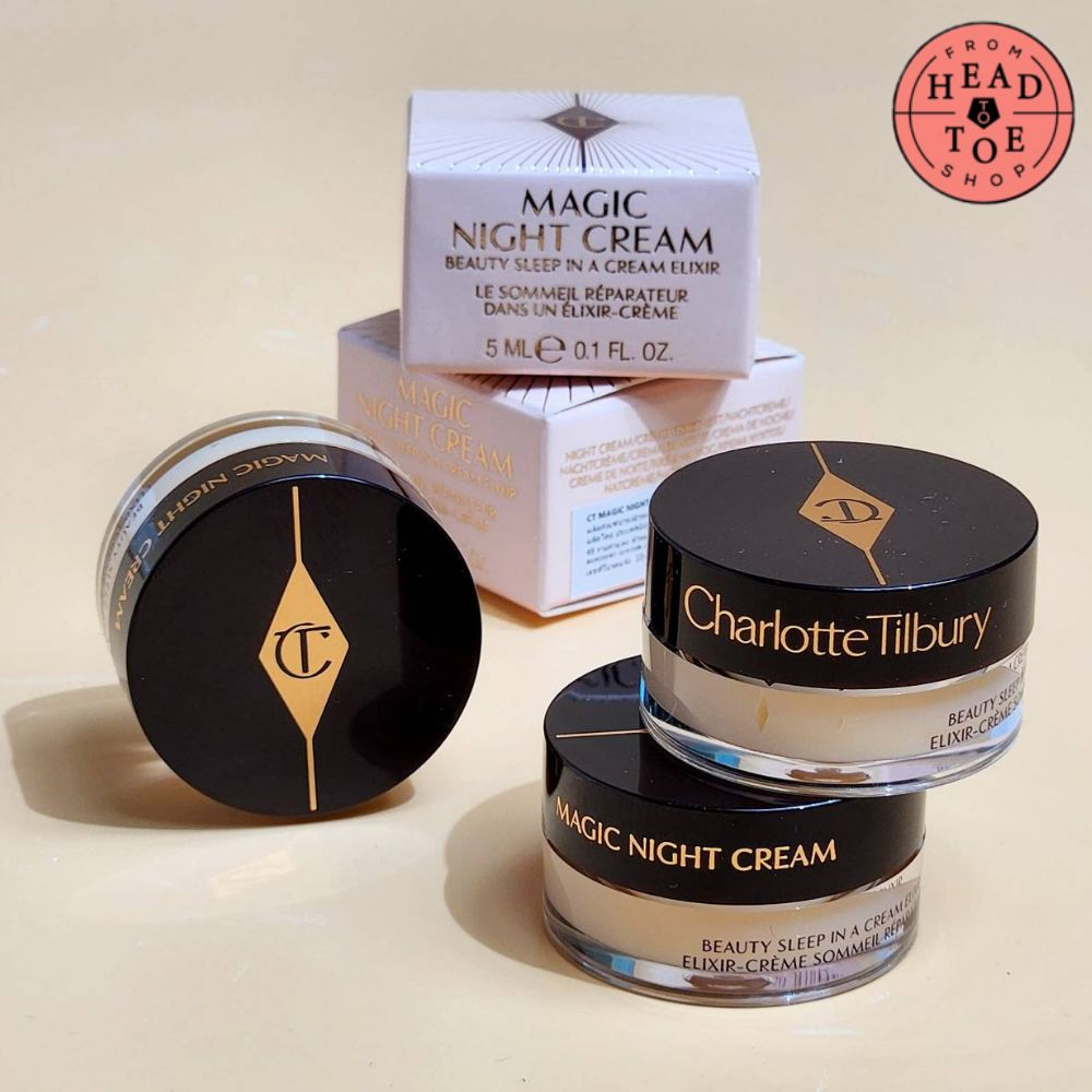 เหลือ 199 ฿ โค้ด (เก็บโค้ดหน้าร้าน) 🟩 พร้อมส่ง CHARLOTTE TILBURY Charlotte's Magic Night Cream 5 ...