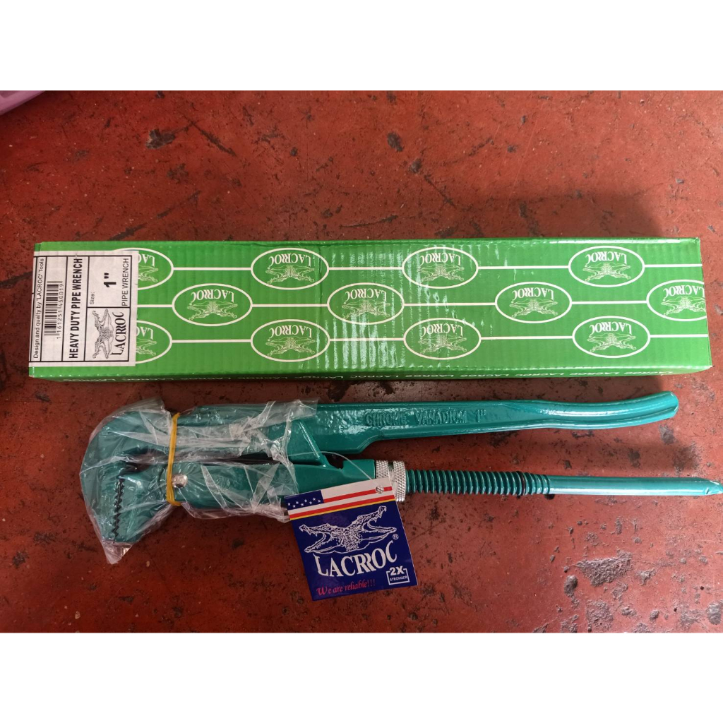 LACROC ประแจจับแป๊บ1″ 2 ขา | Shopee Thailand