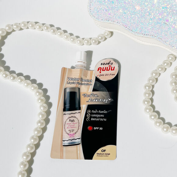 kma water resist liquid foundation 5g | Shopee Thailand