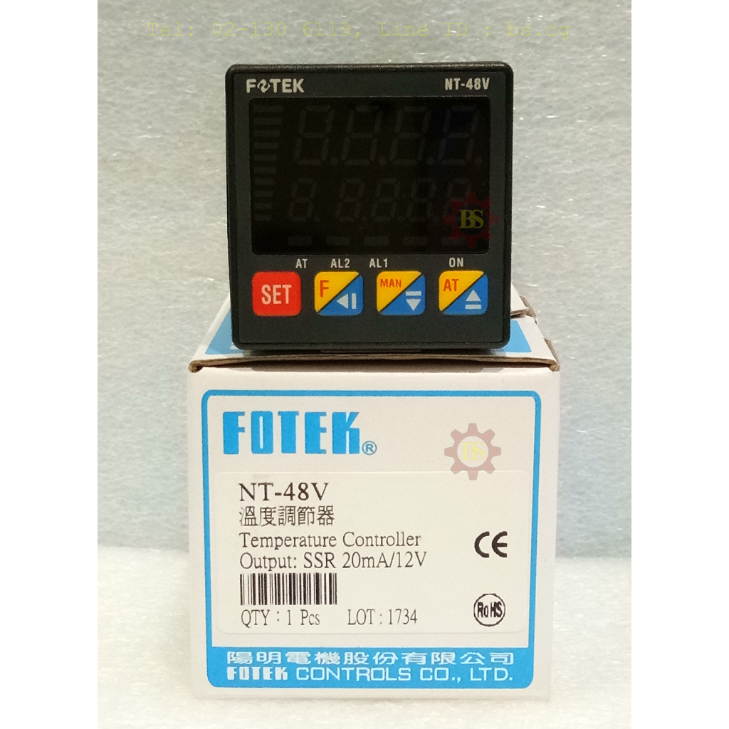 FOTEK : Temperature Controller Output : SSR 20mA/12V NT-48V *สินค้าเเท้ ...