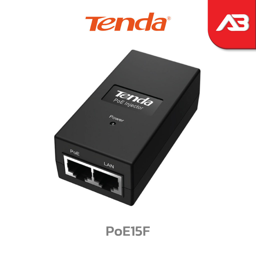 Tenda 2 10/100 port PoE extension รุ่น PoE15F | Shopee Thailand