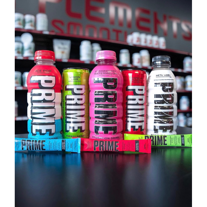 PRIME Hydration by Logan Paul x KSI Bottle & Can นำเข้าจาก US | Shopee ...