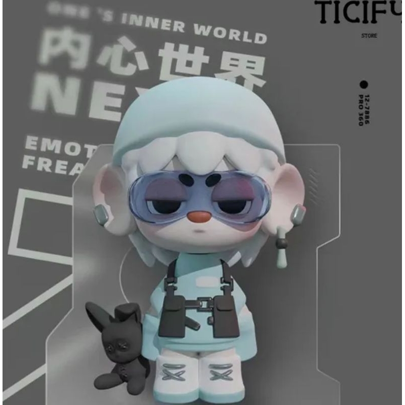 [พร้อมส่ง][แบบแยก] EAR CIPHER X TNT SPACE กล่องสุ่ม อาร์ตทอย ART TOY ...