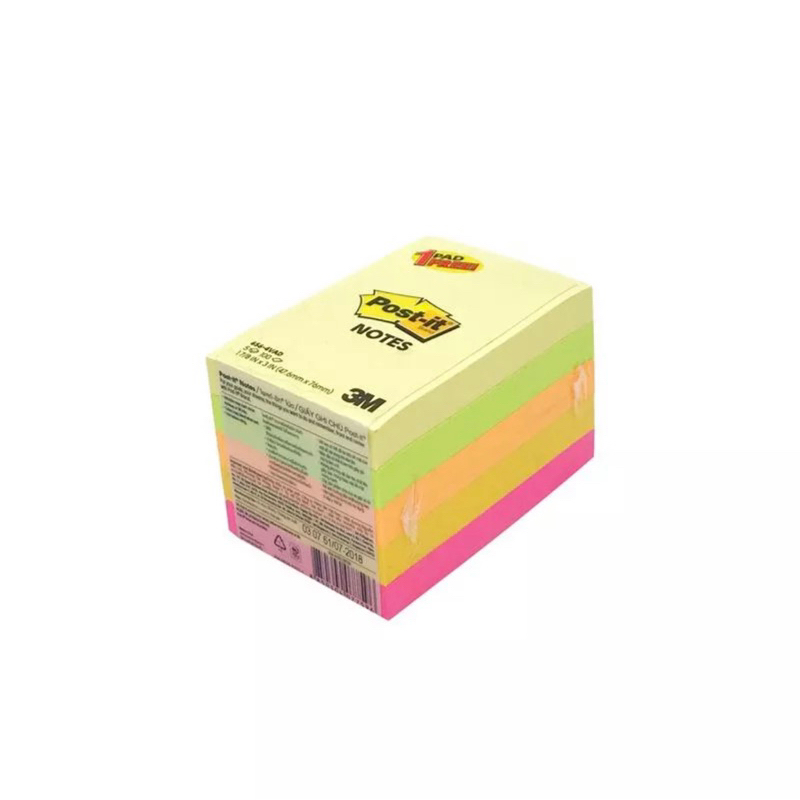 Post-it 3M โพสต์อิท กระดาษโน๊ตกาว ขนาด 2x3 3x3นิ้ว แพ็ค 500แผ่น รุ่น 654 โพสต์อิทโน๊ต สามเอ็ม ...