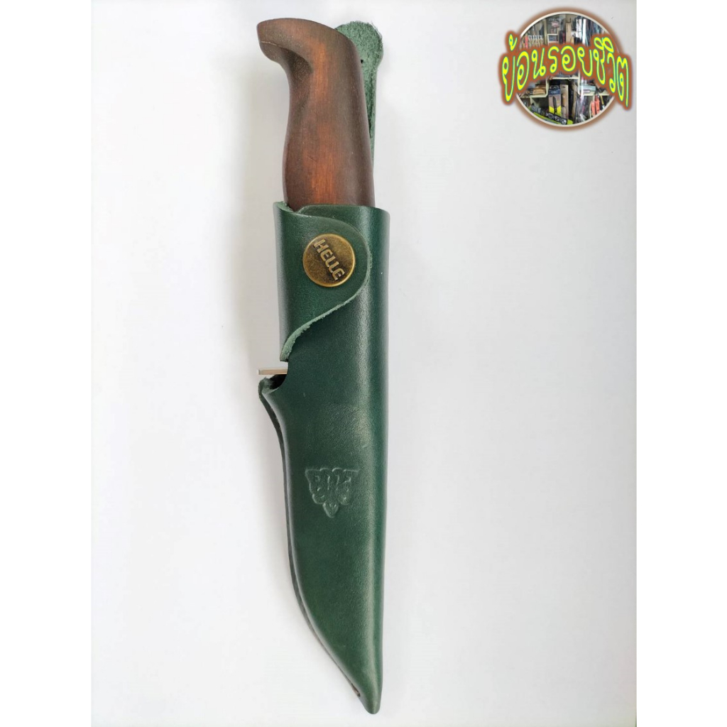 มีดลูกเสือของ Helle Speider มีดเดินป่าจากนอร์เวย์ เหล็ก 12C27 มี Guard ...