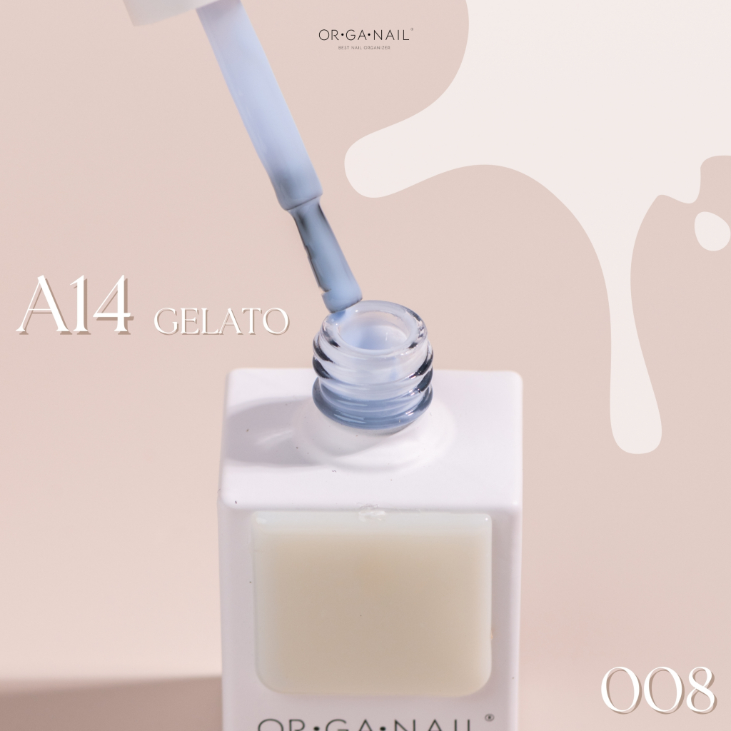 สีเจลไซรัปพาสเทล organail รหัส A014 Gelato | Shopee Thailand