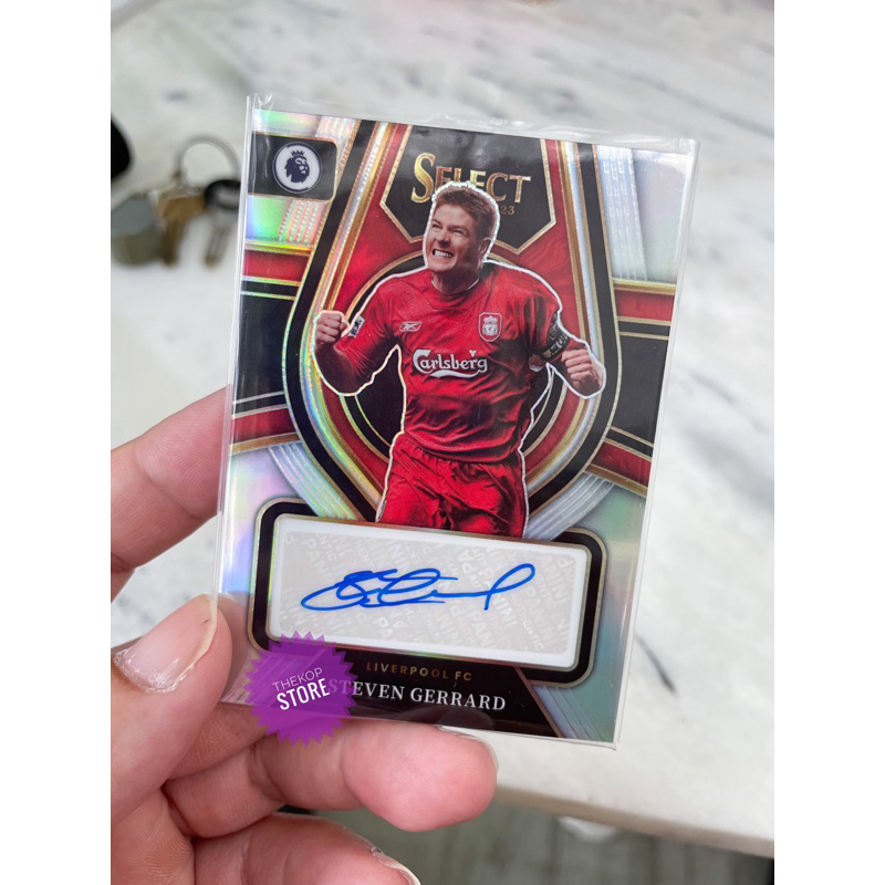 Liverpool การ์ดลายเซ็นเจอร์ราด Steven Gerrard. | Shopee Thailand