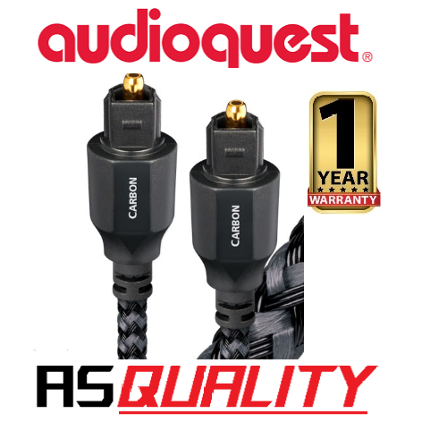 AUDIOQUEST : CARBON OPTILINK (FULL SIZE TO FULL SIZE) | Shopee Thailand