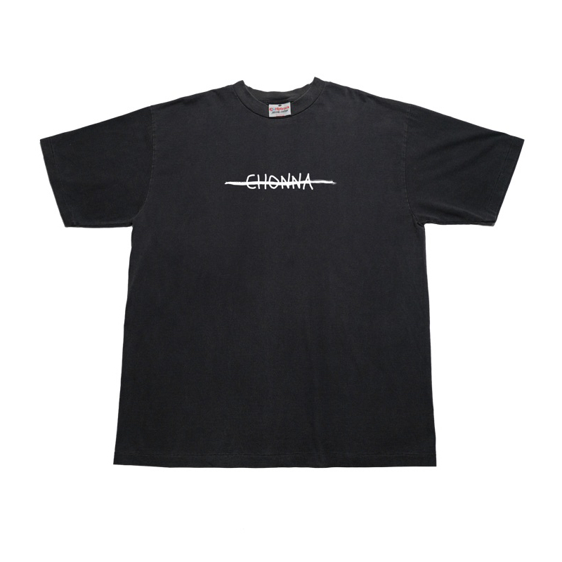 Hiptrack Chonna Silkscreen เสื้อวินเทจตะเข็บเดี่นว ไร้ตะเข็บข้าง คอหนา | Shopee Thailand