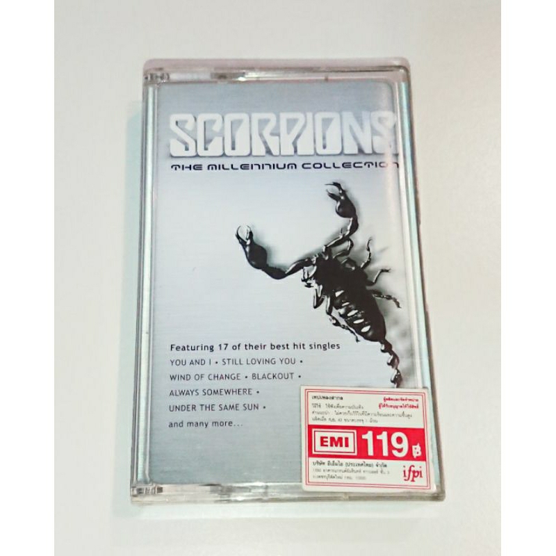เทป เพลง Cassette Tape เทป คา สเซ็ท Scorpions : The Millennium ...