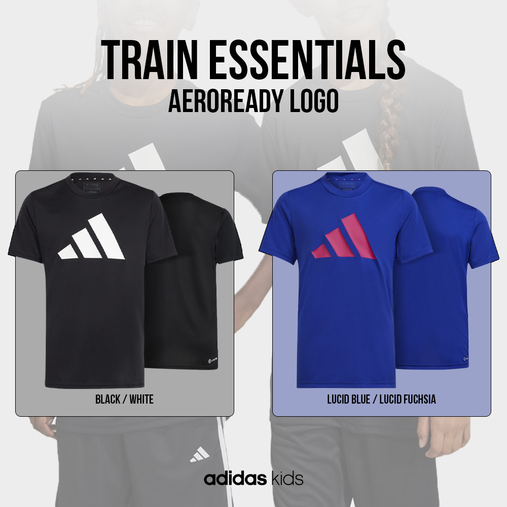 Adidas Collection อาดิดาส เสื้อยืด เสื้อคอกลม สำหรับเด็ก KD Train ...