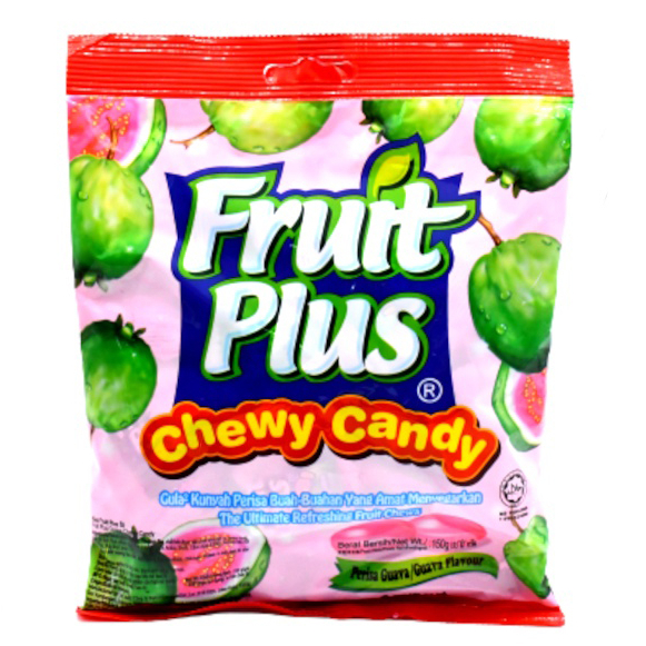 10 Packs Fruit Plus Guava Chewy Candy 150G | Shopee Thailand