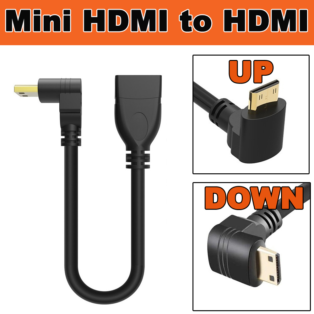 สายแปลง Mini HDMI to HDMI Mini HDTV Male to HDTV Female Cable Adapter ...