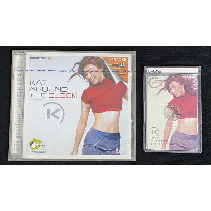 VCD+CD CARD : แคทรียา อิงลิช KAT AROUND THE CLOCK | Shopee Thailand