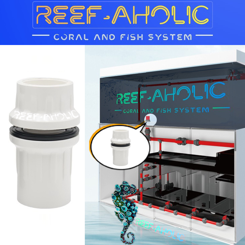 Reef-Aholic TY บลั๊กเฮด แบบตรง ขนาด 20 25 32 40 และ 50 มม. สีขาว สีเทา UPVC แต้ ๆ จ้าว ...