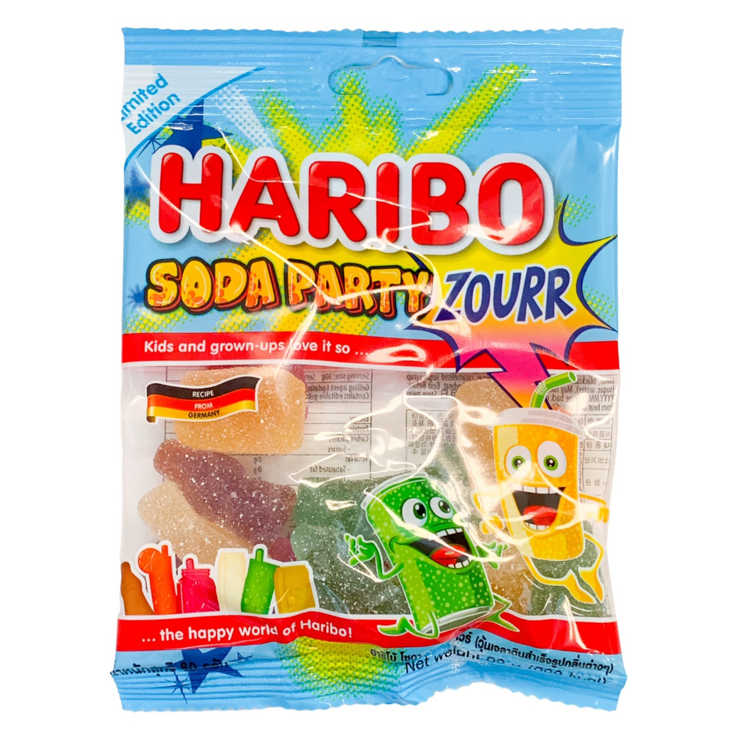 Haribo Starmix Peach Happy Grape Mango Cherry ฮาริโบ้ เยลลี่ผลไม้รวม ...