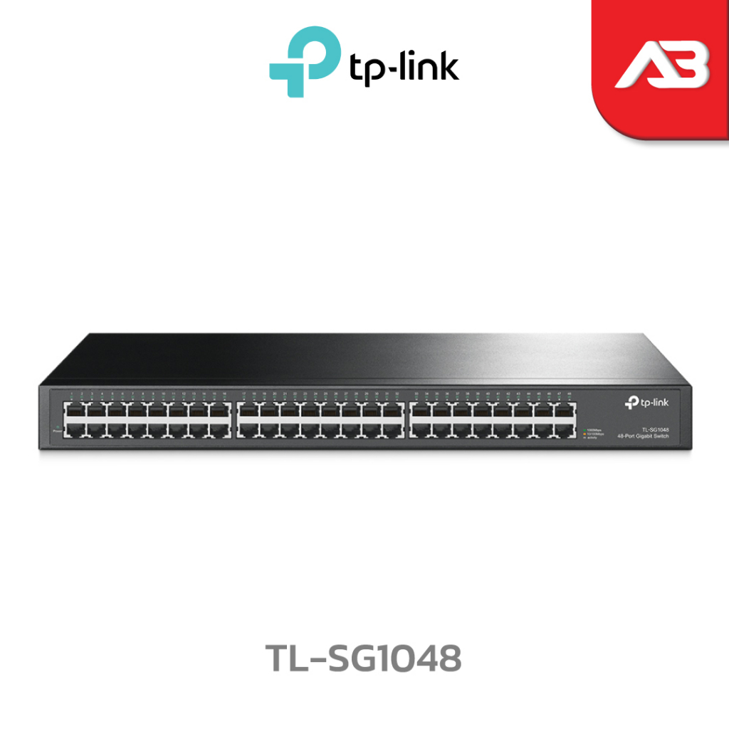 TP-Link 48-Port Gigabit Switch รุ่น TL-SG1048 | Shopee Thailand