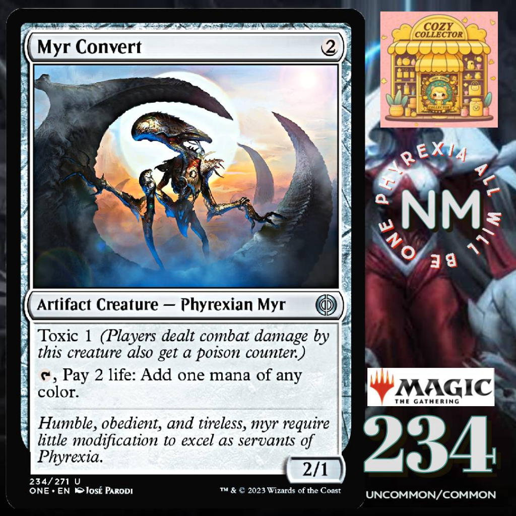 MTG Phyrexia: All Will Be One single แยกใบ C/U ไร้สี Colorless ลำดับ ...