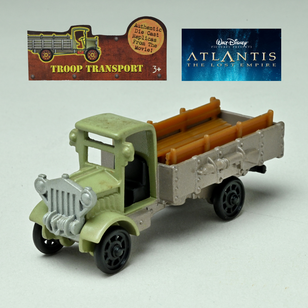 No.2211 โมเดลรถเหล็ก Mattel No.88091 Troop Transport, Vehicle From ...