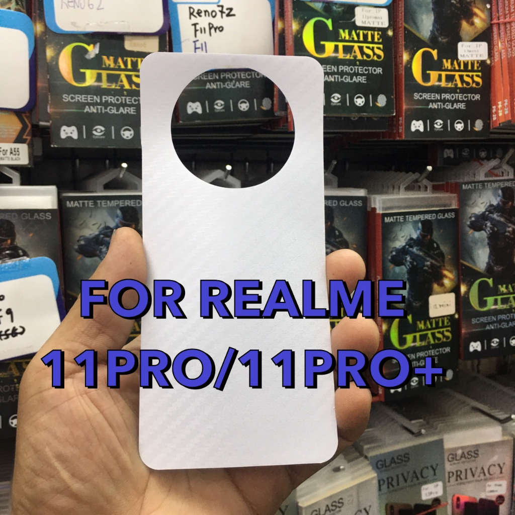 ฟิล์มหลังกันรอย Realme 11PRO/11PRO+/12+(5G)(BACK FILM) | Shopee Thailand