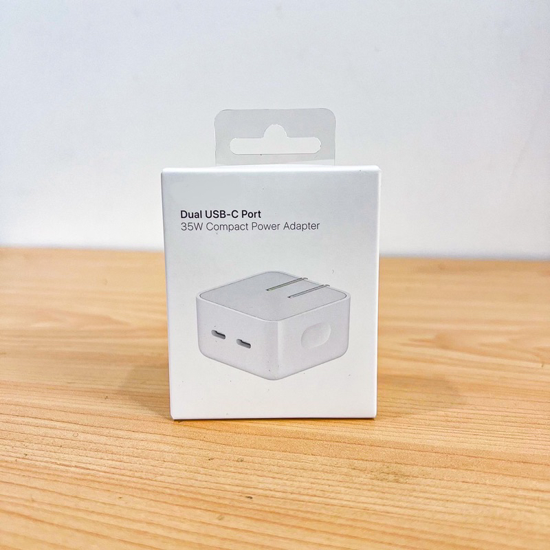 หัวชาร์จ USB-C Dual Port Power Adapter 35w | Shopee Thailand