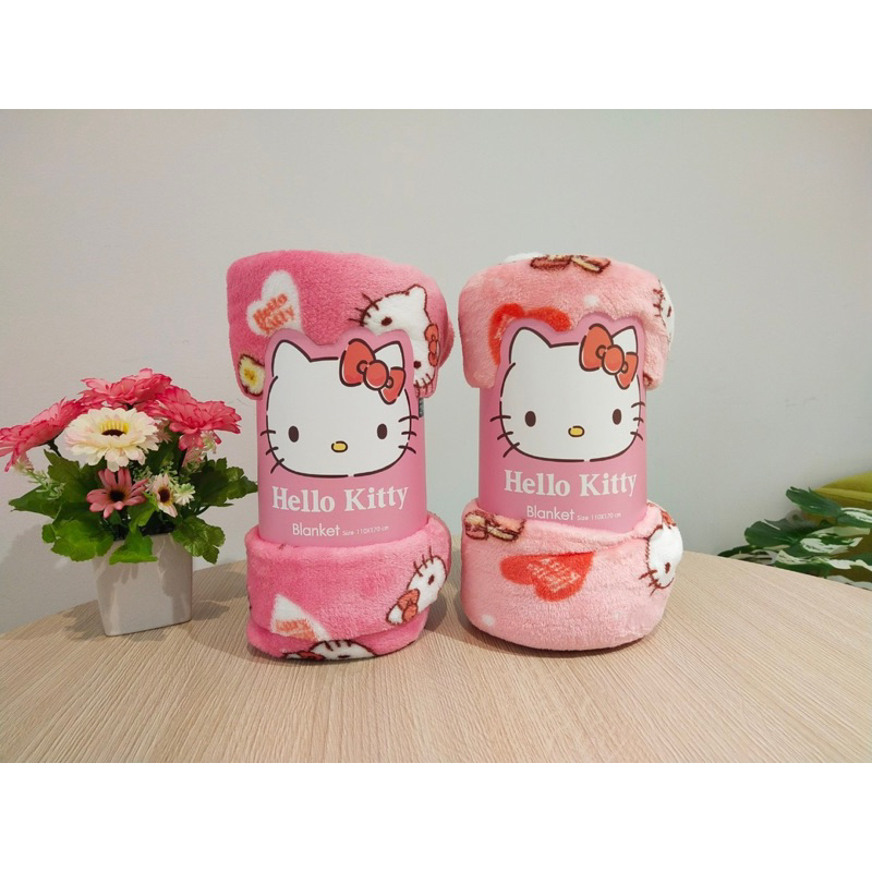 Moshi Moshi ผ้าห่ม ผ้าห่มนาโน (ขนาด 110 x 170 cm) ลาย Hello Kitty ...