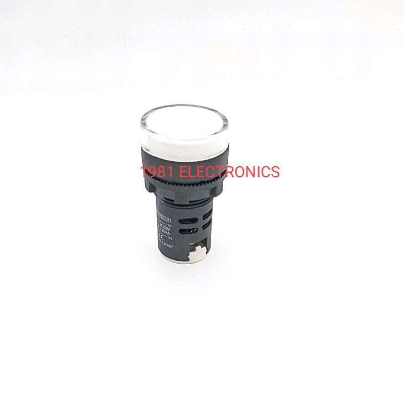 AD16-22DS AD16-22D/S LAMP 22MM. แลมป์หลอดไฟโชว์แสดงสถานะ 12VDC/AC 24VDC/AC 220VAC | Shopee Thailand