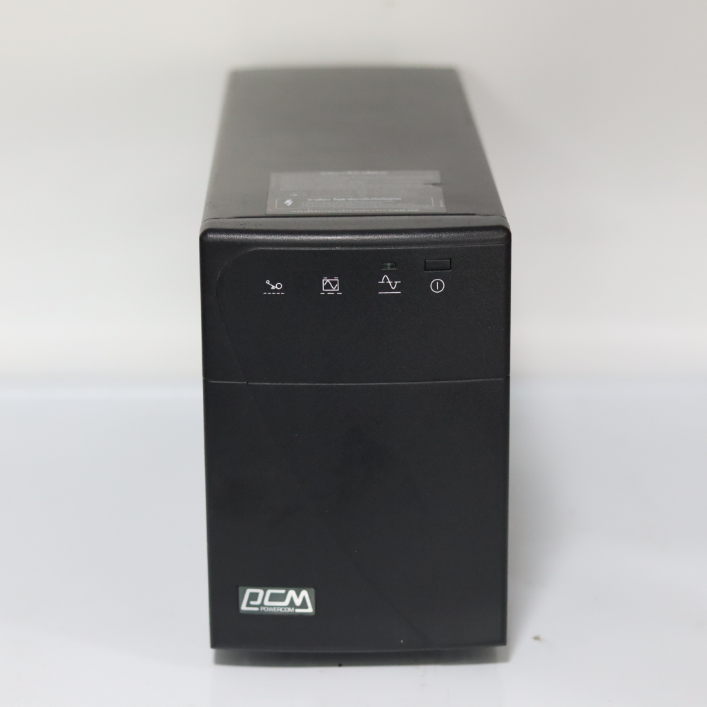 เครื่องสำรองไฟ PCM Powercom BNT-1000VA/600W มือสอง เครื่องเปล่าไม่มี ...