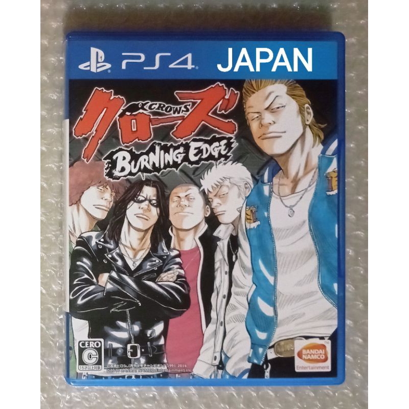 CROWS BURNING EDGE PS4 JAPAN ญี่ปุ่น PLAYSTATION 4 เรียกเขาว่าอีกา CROW นักเรียน นักเลง JAPANESE ...