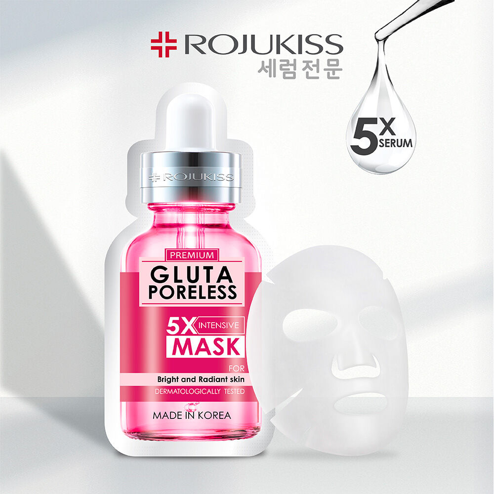 [กล่องx12] โรจูคิส Rojukiss Mask 5X/ 10X Intensive Mask/Hydrogel Mask 7 ...