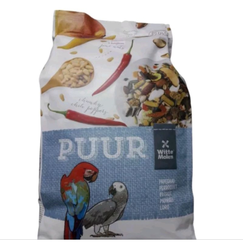 Puur Parrot สำหรับนกขนาดกลาง - ใหญ่ ขนาด 2 Kg | Shopee Thailand
