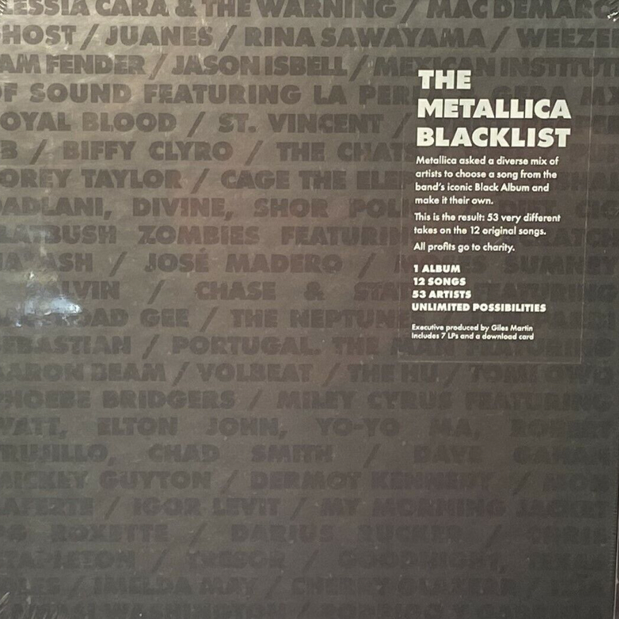 แผ่นเสียง LP Boxset - The Metallica Blacklist Limited Edition 7LP Box ...