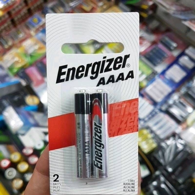 (แพคเกจUSA) ถ่าน Energizer AAAA, E96 Alkaline 1.5V แพค2ก้อน ของใหม่ ของแท้ (EXP.2027) | Shopee ...