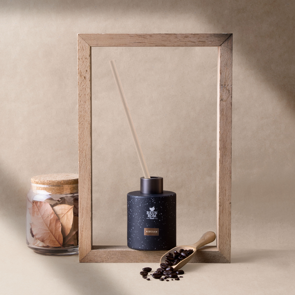 Reunrom รูมดิฟฟิวเซอร์ 200ml รื่นรมย์ กลิ่นโกปี๊เตี่ยม ก้านไม้หอม ...