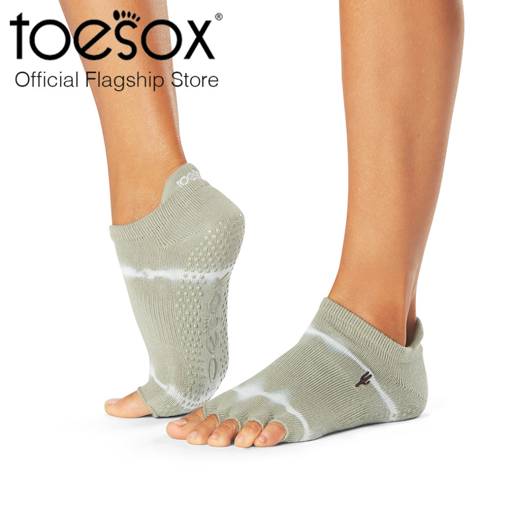 [ลด15% โค้ดช้อปปี้15DD89] ToeSox Grip Half Toe Low Rise ถุงเท้ากันลื่น ...