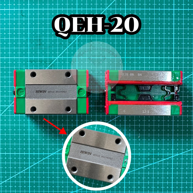 ตลับลูกปืน QEH15 QEH20 HIWIN สำหรับเครื่องพิมพ์อิงค์เจ็ท ตัวเลื่อน ...