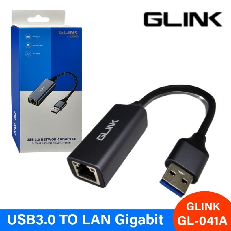 USB 3.0 To Lan Gigabit GLINK (GL-041Aรุ่นใหม่) | Shopee Thailand