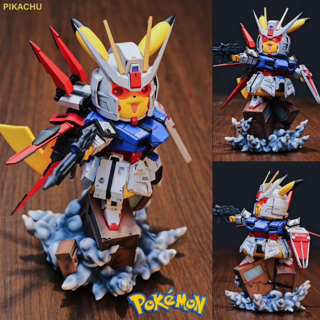 ฟิกเกอร์ DY Studio Pokemon Strike Gundam โปเกมอน สไตรค์กันดั้ม Cosplay ...