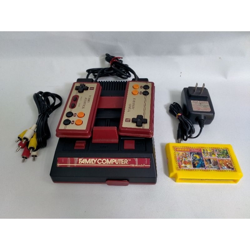 Famicom Japan Custom สีดำชุดจอยโทโบ ไฟไทยพร้อมเกมรวม150เกมไม่ซ้ๆ ระบบAV ...