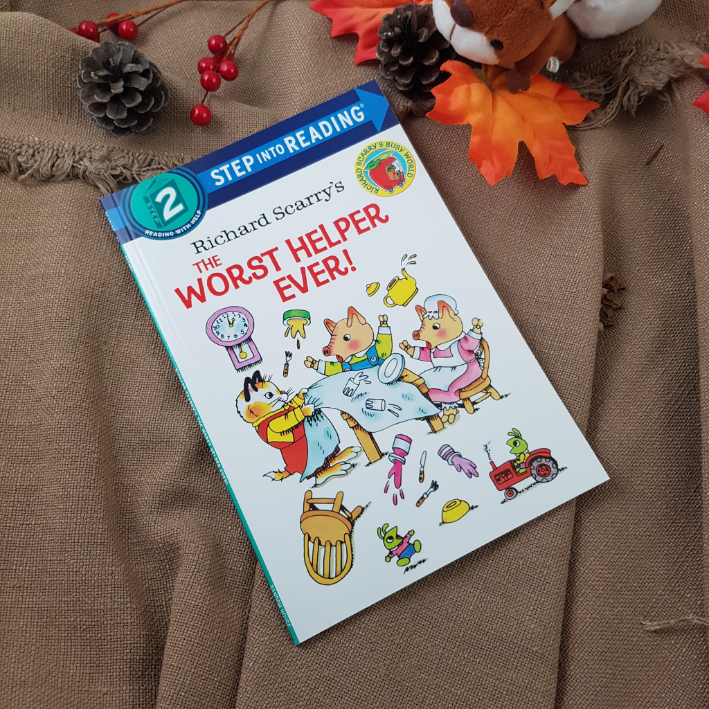 [หนังสือ หัดอ่าน Richard] Richard Scarry (Step into Reading) Level1, 2 ...