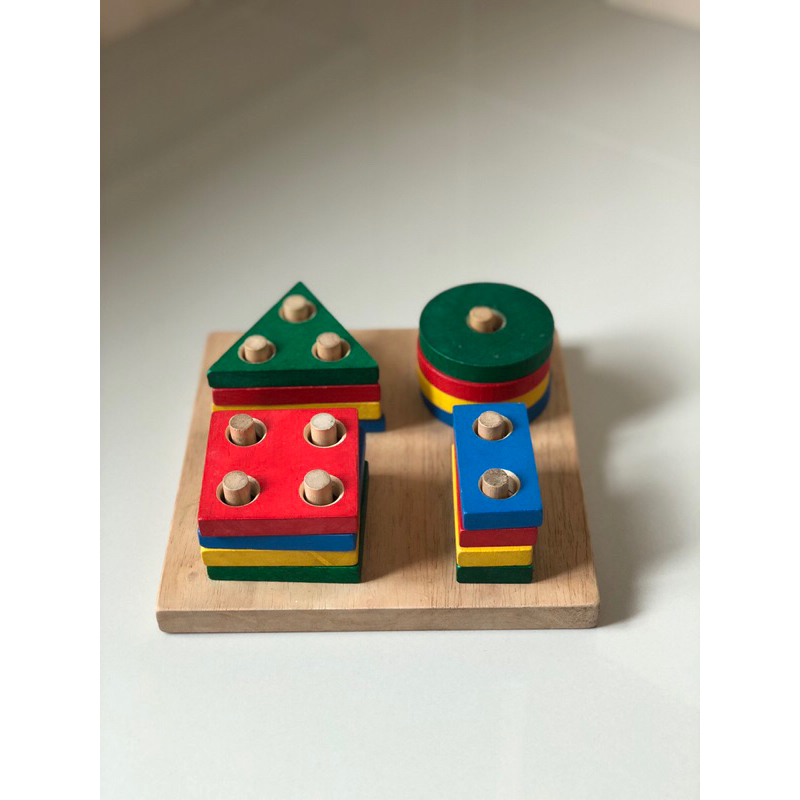 [USE]Plantoys shape sorter | Shopee Thailand