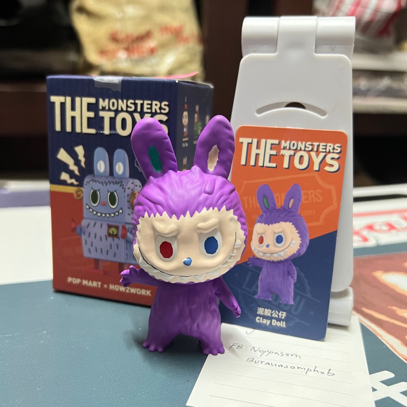 The Monster Toy Labubu Clay Doll (Pop Mart x How2Work) | Shopee Thailand
