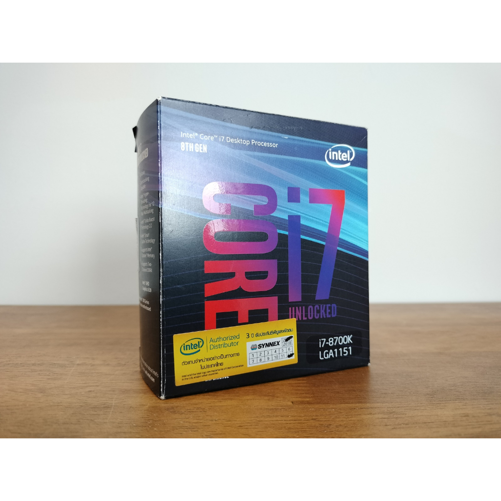 CPU (ซีพียู) INTEL CORE I7-8700 - I7-8700K - I7-8086K SOCKET 1151 | Shopee Thailand